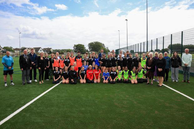 Brand-new all-weather pitch opens at leisure centre