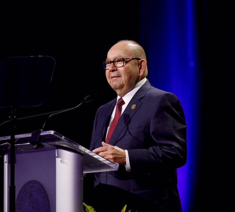 Chickasaw Nation Governor Bill Anoatubby announces retirement