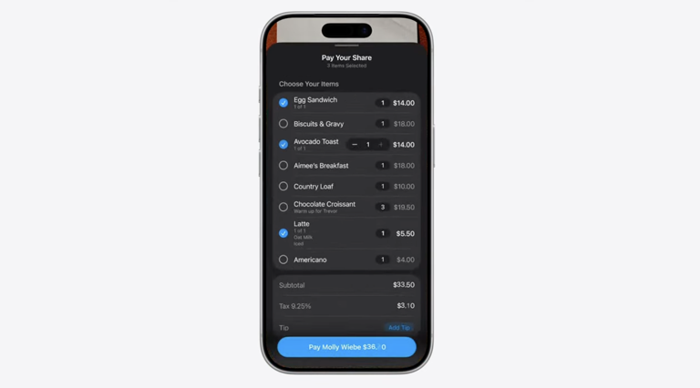 Apple is fixing the headache of splitting the bill with its new Siri in ...