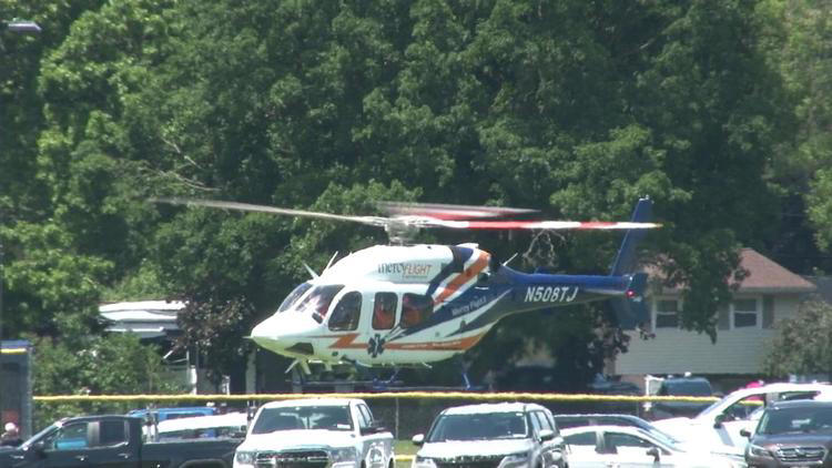 Construction worker airlifted after accident at Attica Middle/High School