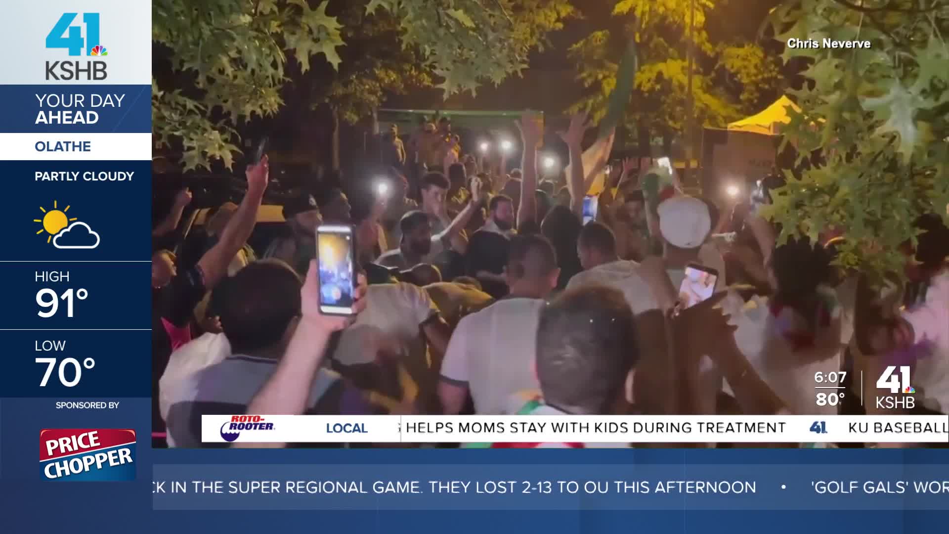 World Cup spirit fills Lawrence as fans greet Algeria’s national team