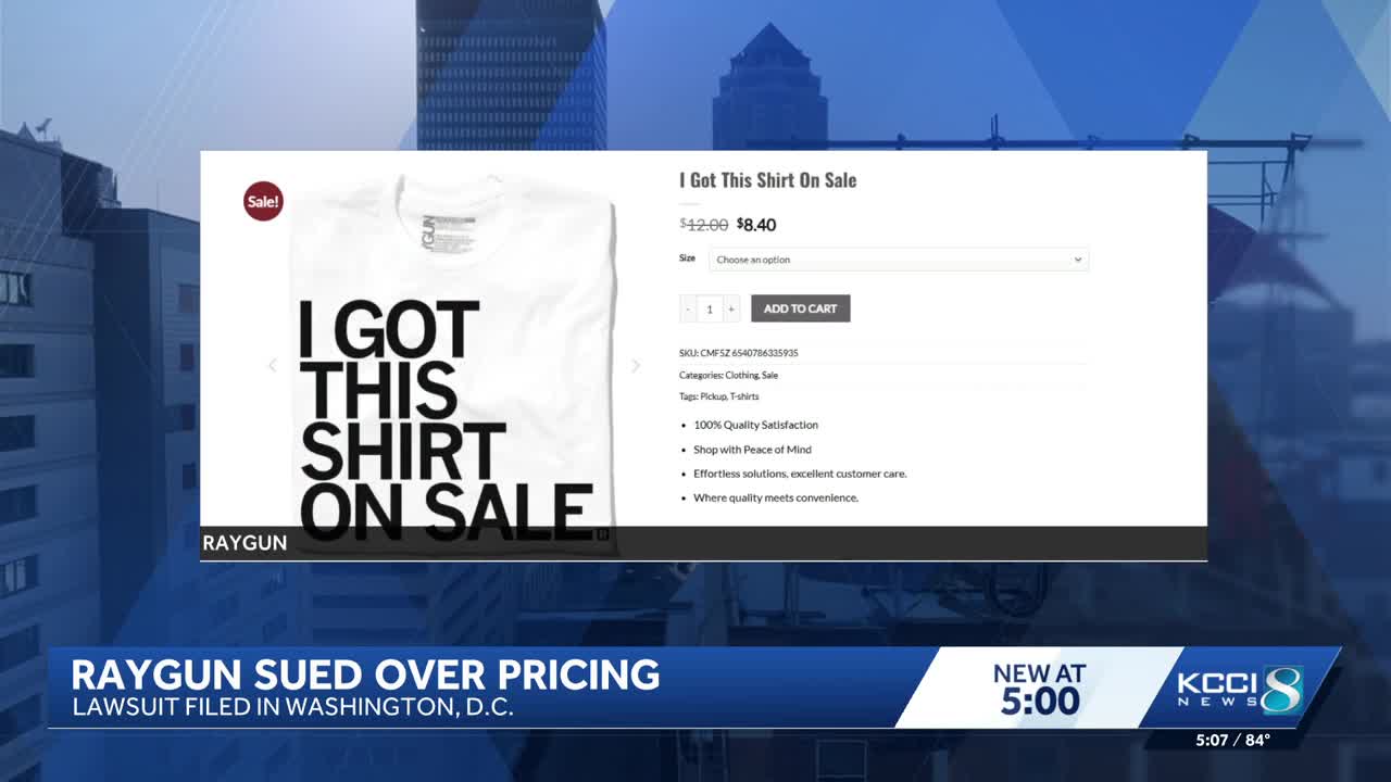 Des Moines T-shirt store settles lawsuit over alleged deceptive pricing