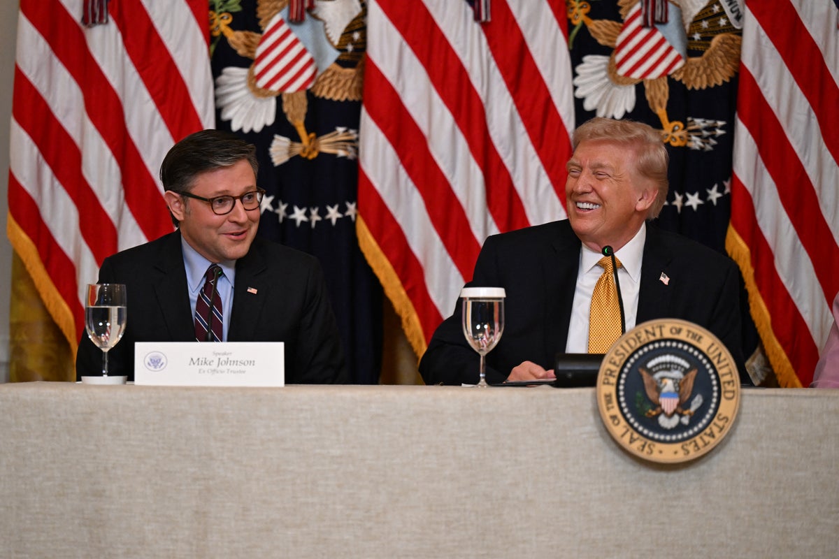 Trump belittles Mike Johnson