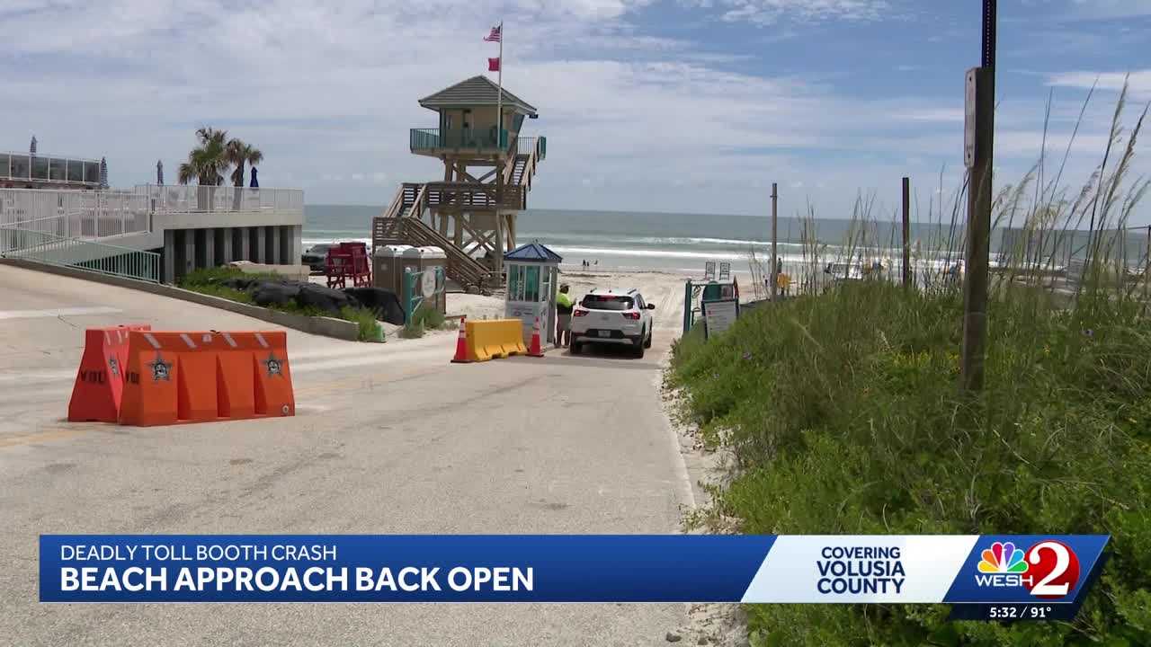 Dunlawton Beach approach reopens with new safety barriers