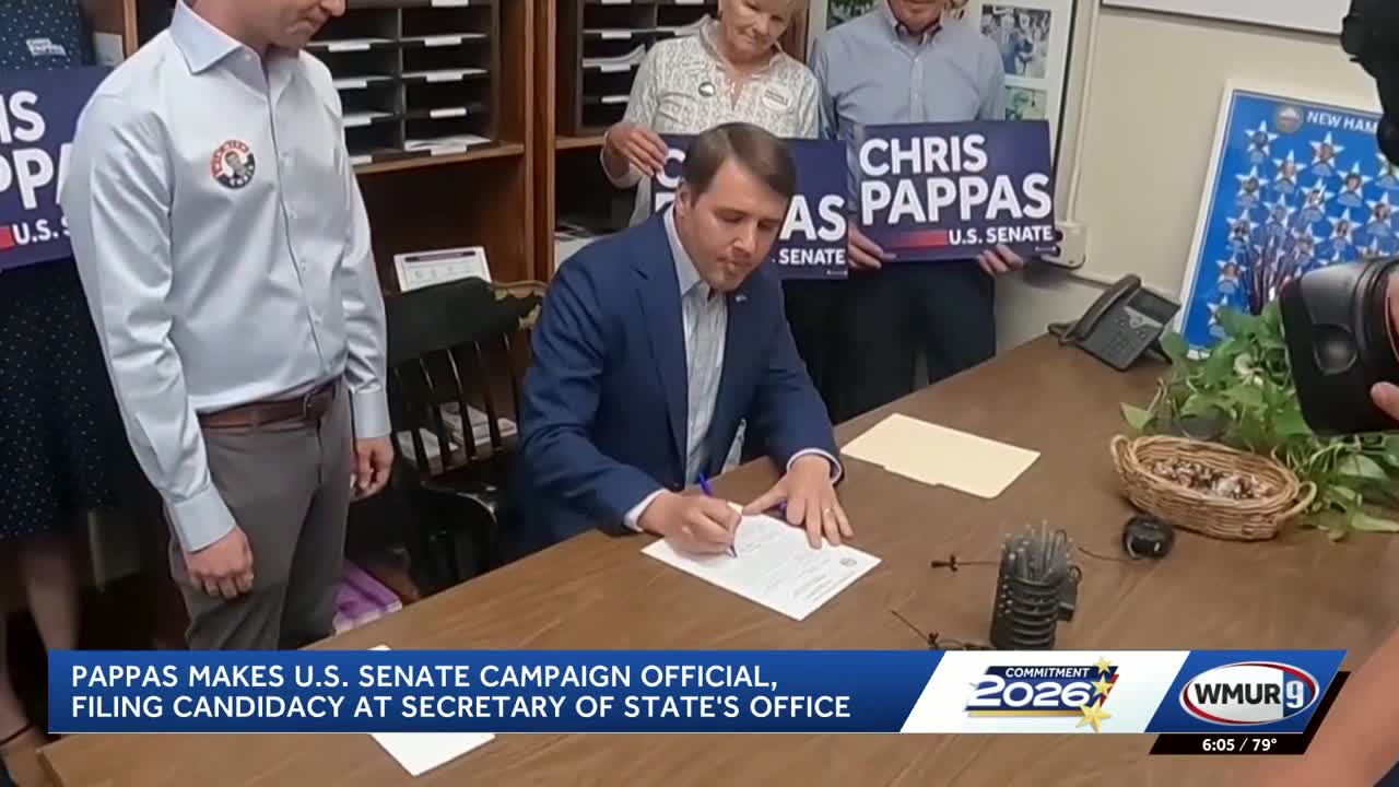 Pappas makes US Senate campaign official