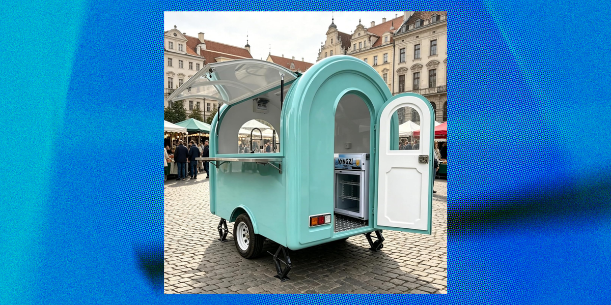 Amazon's selling a tiny vintage ice cream truck that'll look so cute in ...