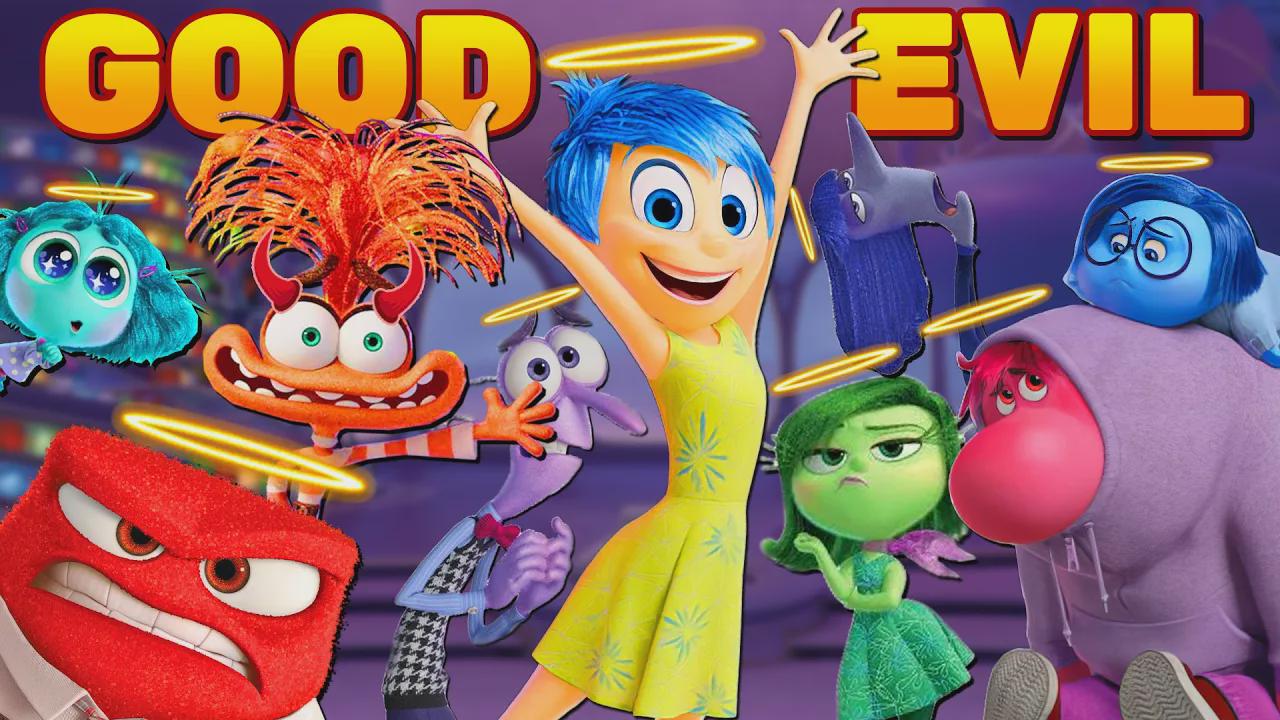 Pixar's Inside Out 2 characters: Good to evil
