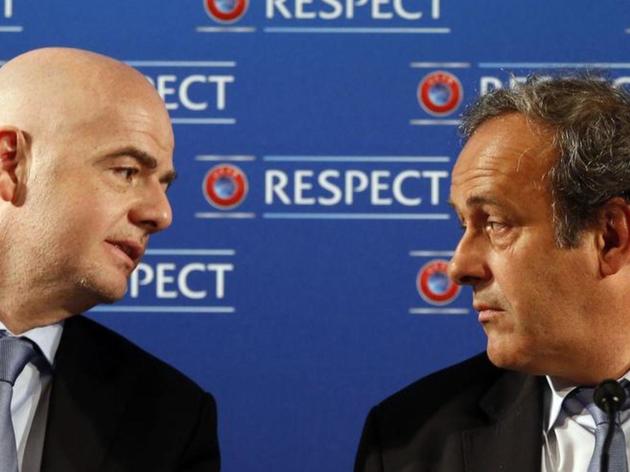 Ex-UEFA-Chef Platini zeigt FIFA-Boss Infantino wegen Verschwörung an