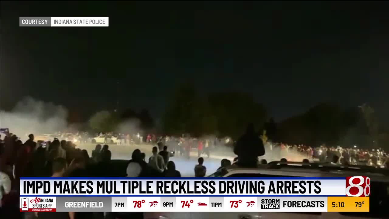 IMPD makes multiple reckless driving arrests