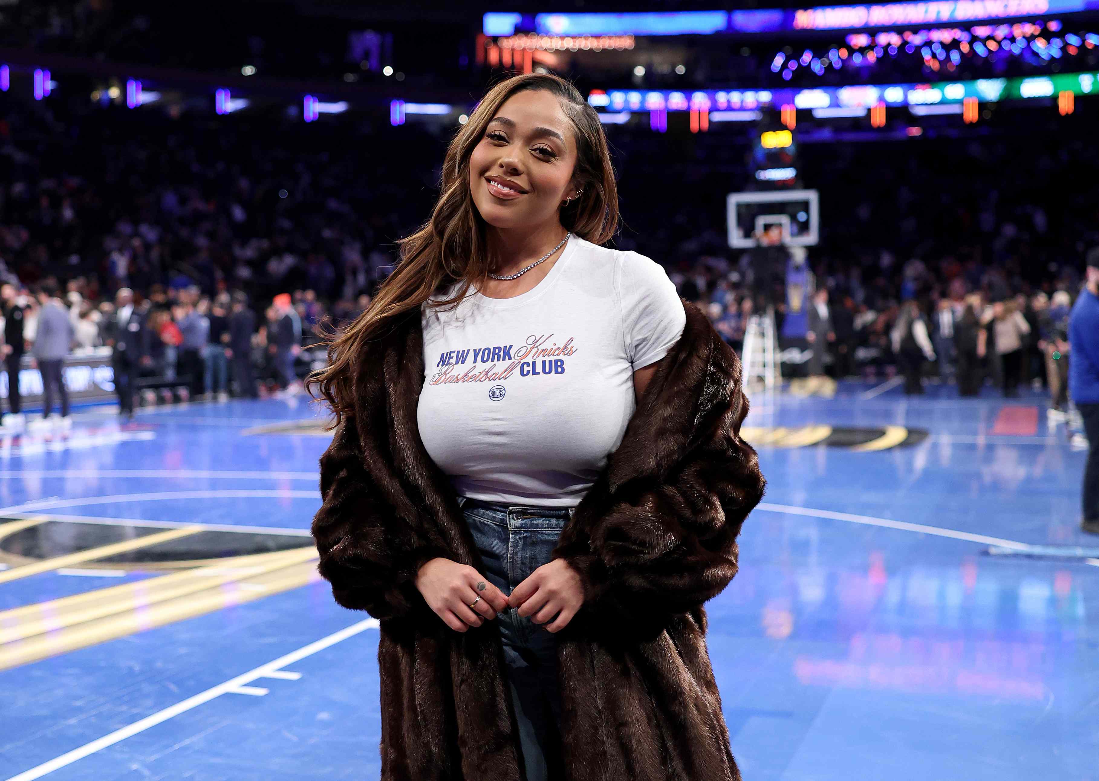 Why Jordyn Woods can't bring her lucky bag to tonight's New York Knicks ...
