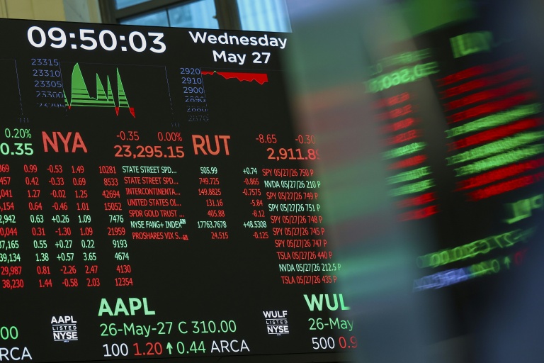 Wall Street termine sur une note contrastée, la technologie recherchée