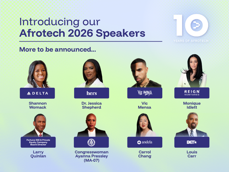 AFROTECH™ 2026 speakers include Timnit Gebru, Rep. Ayanna Pressley ...