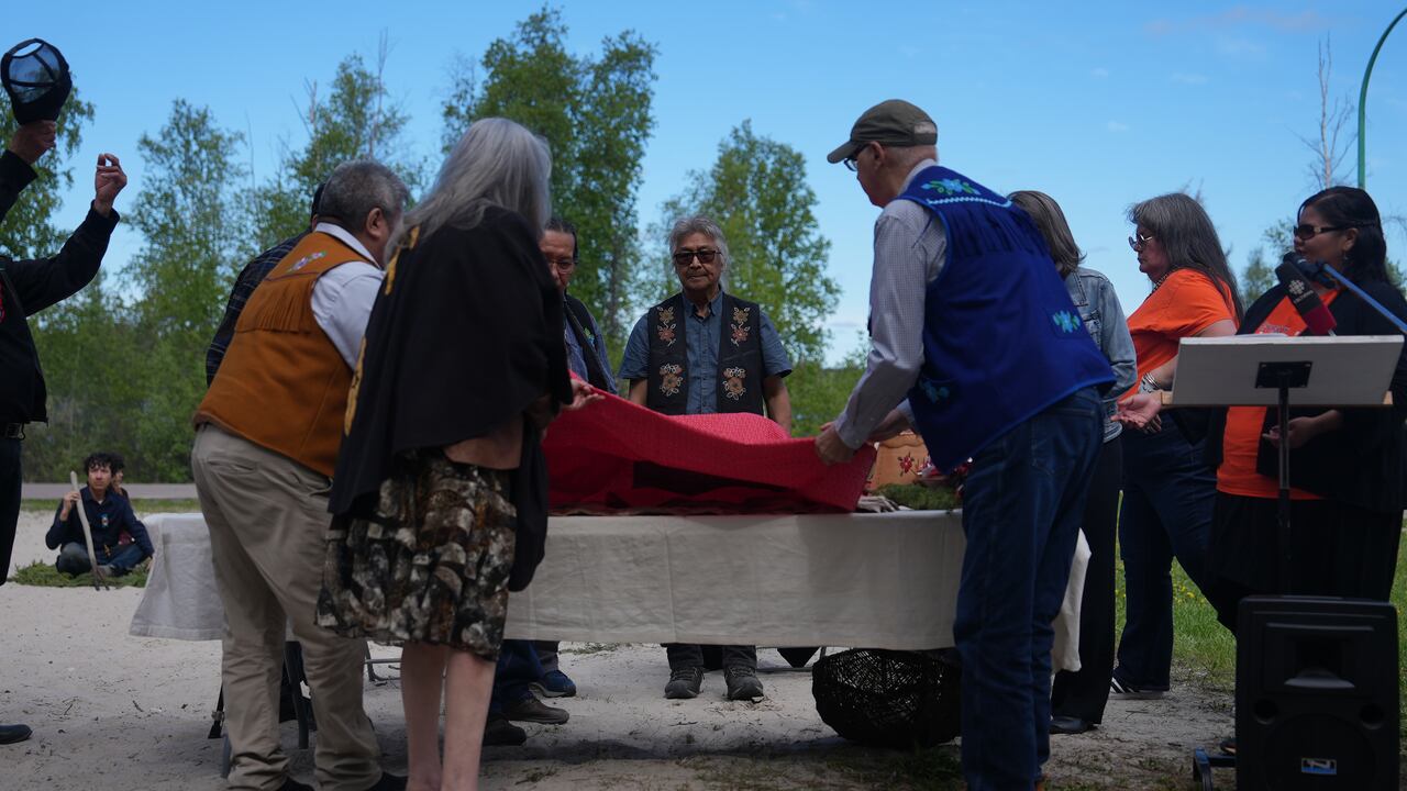 NWT residential school monument site and touchstone unveiled