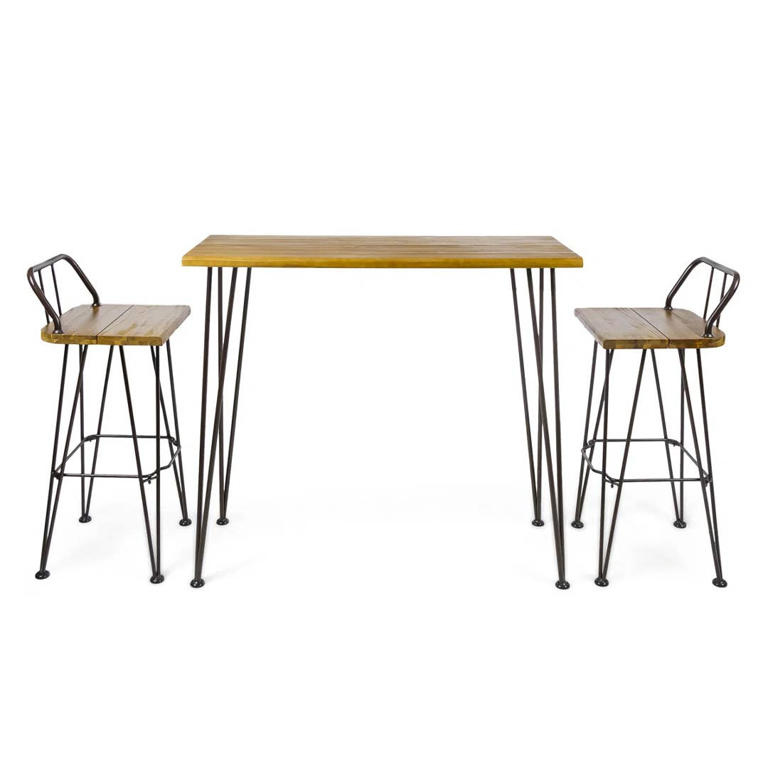 Wayfair's 'cozy' metal bar set creates a romantic at-home date night ...