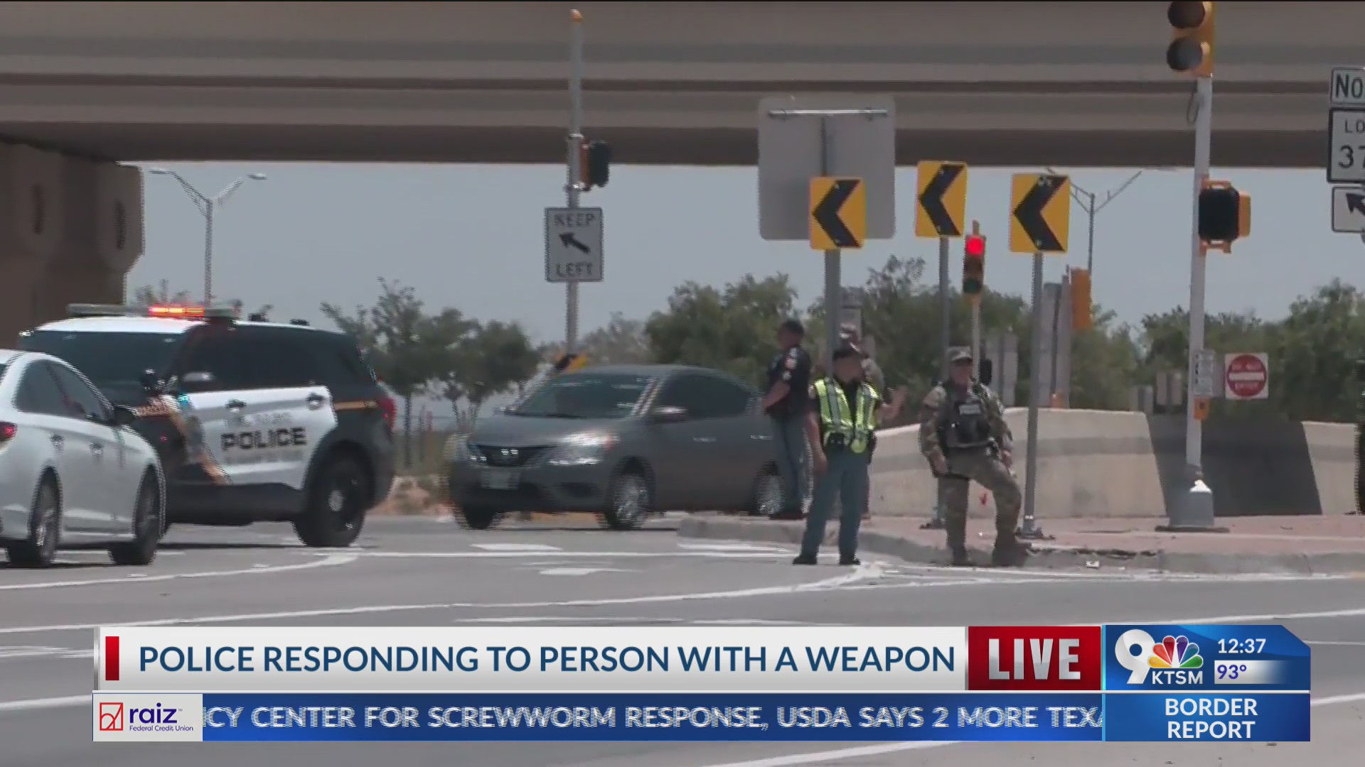 Police respond to armed person
