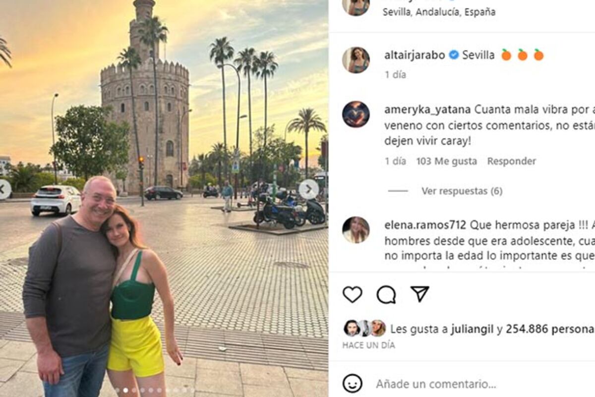 “Mostrando al sugar”: Altair Jarabo presume vacaciones con su esposo ...