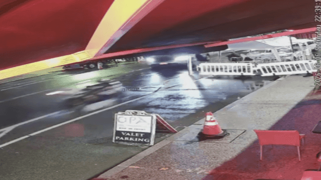 Police issue citations to man whose motorcycle crashed into outdoor ...