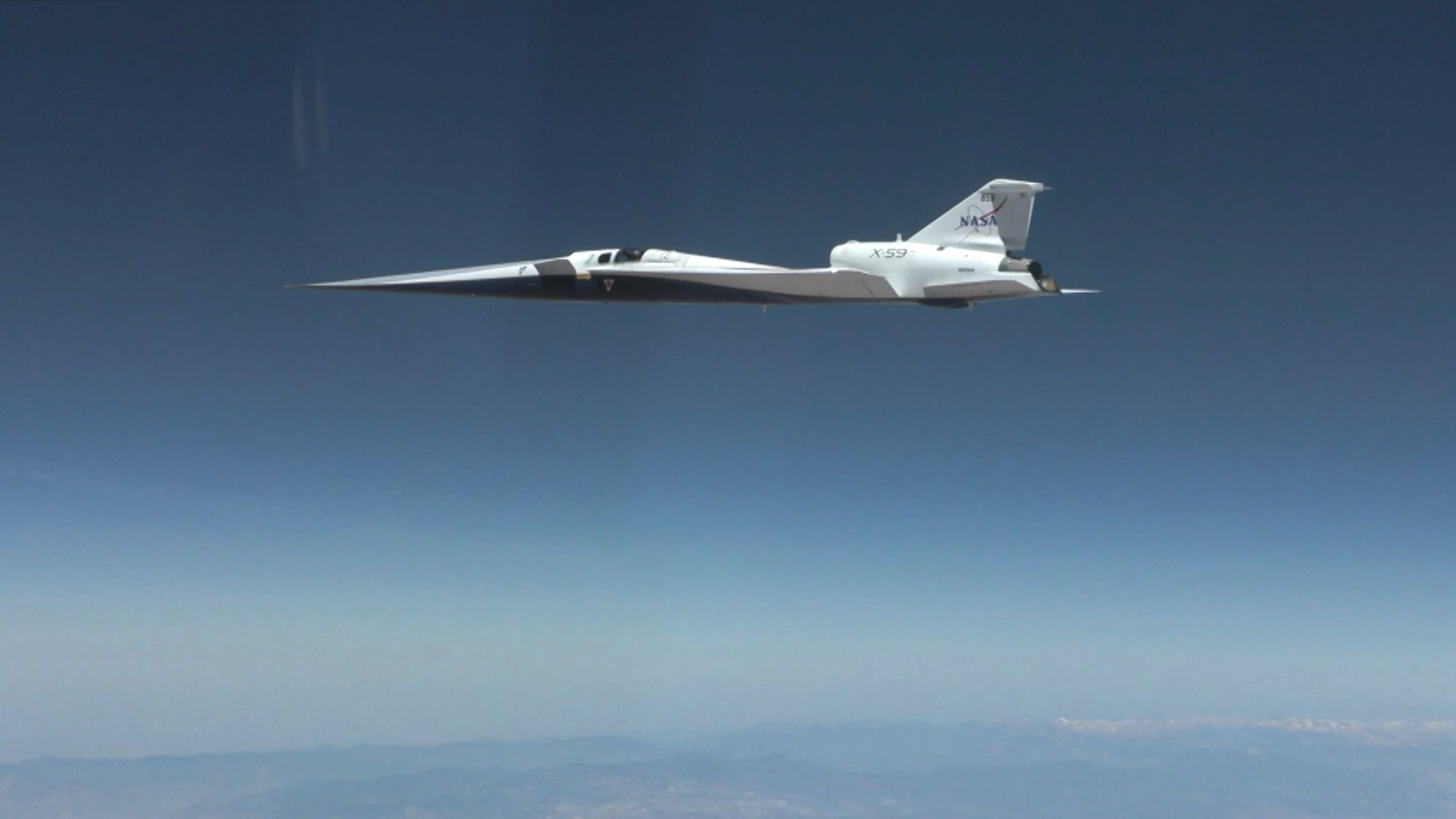In a first, NASA's experimental X-59 plane flew faster than the speed ...