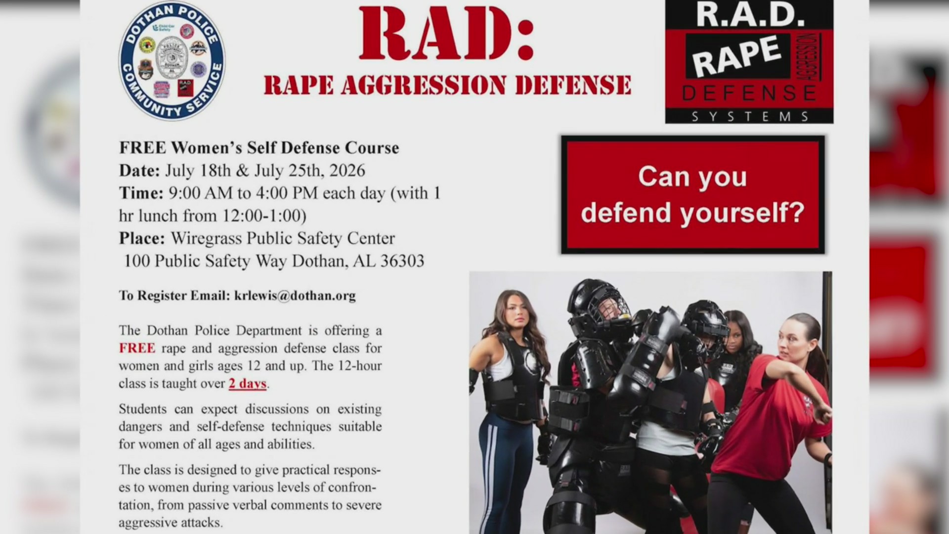 Empowering women: Why self-defense is more than a class, it's a necessity