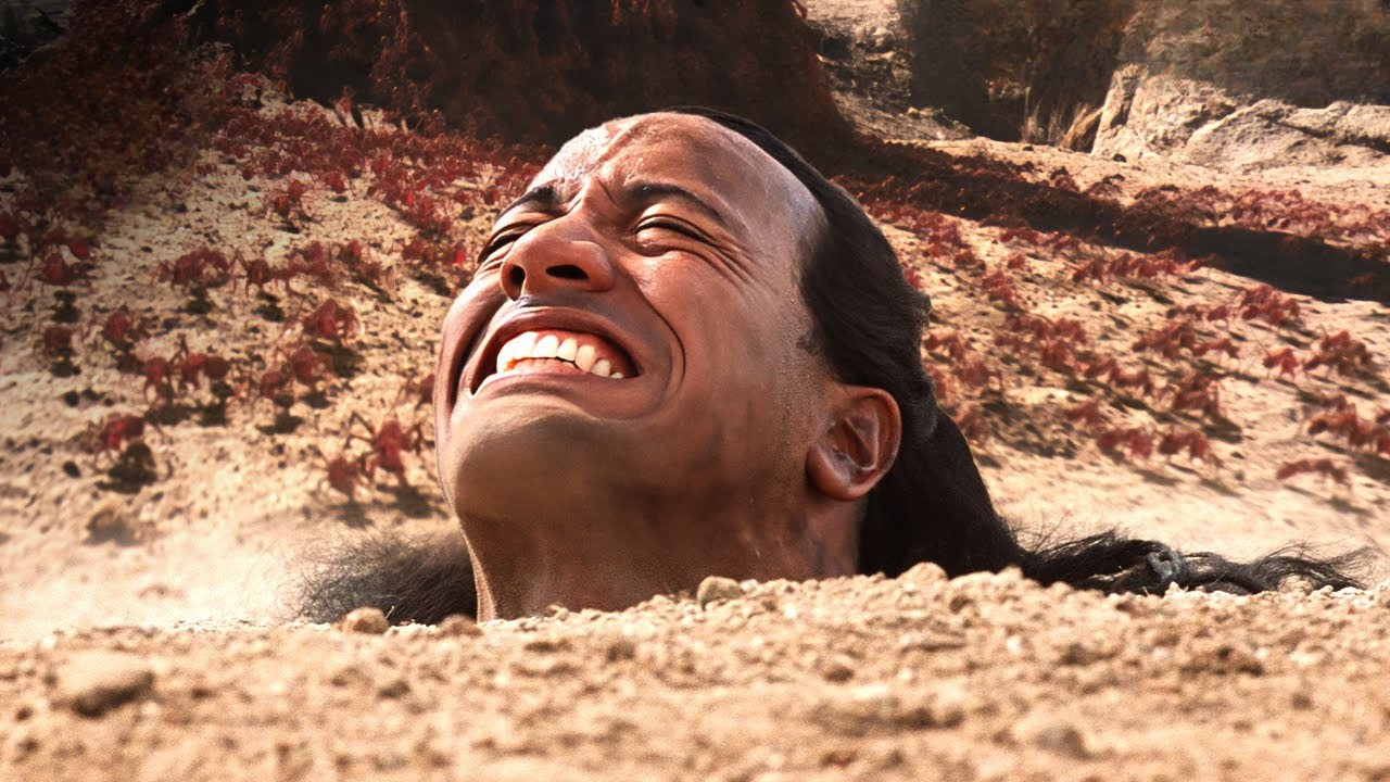 The Rock’s Rescued by Ants | The Scorpion King