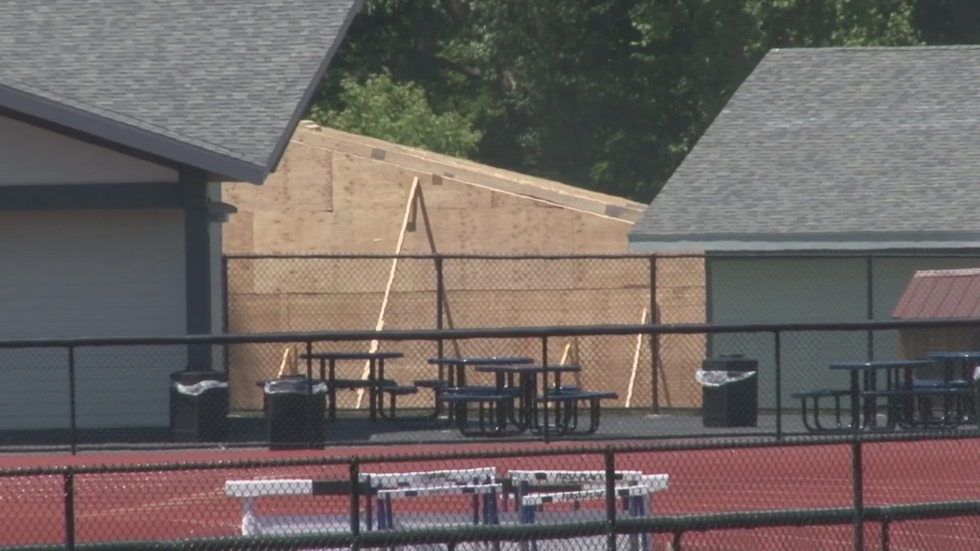 Construction worker hurt at Attica High School