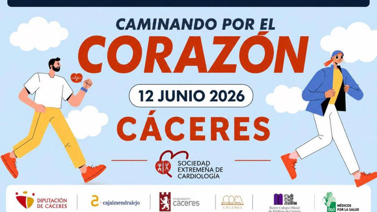 Cáceres vuelve a echar a andar por la salud cardiovascular en una ...