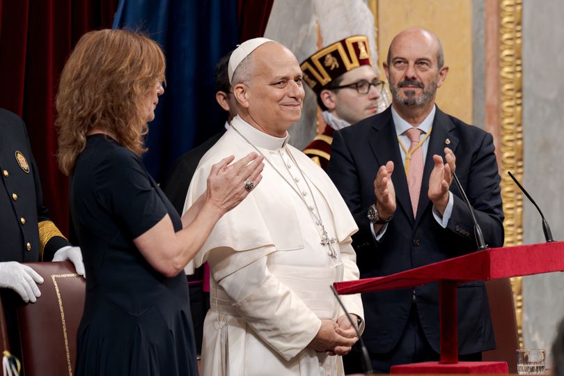 Bad Bunny and Pope Leo cross paths in Spain as they hold private meeting