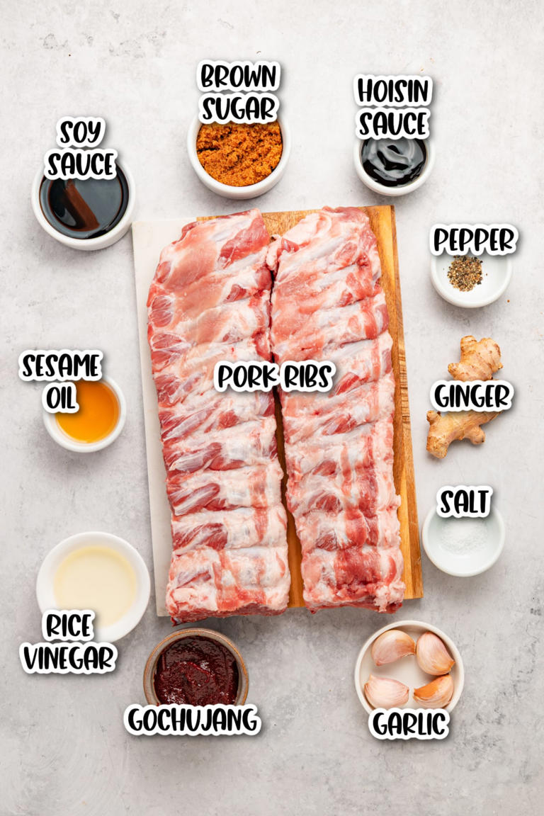 Asian sticky pork ribs