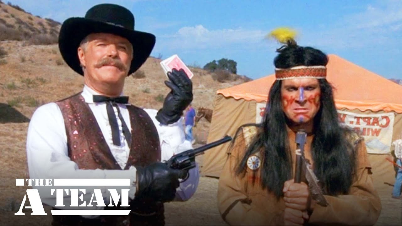 A wild west disguise | Compilation | The A-Team