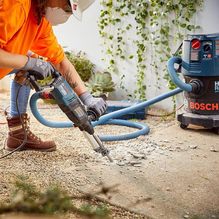 Amazon is selling a $219 Bosch rotary hammer for almost 30% off, and it ...