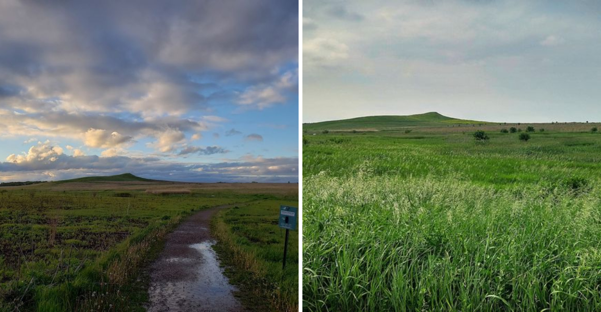 This weird South Dakota landform has no lake no river and no logical ...