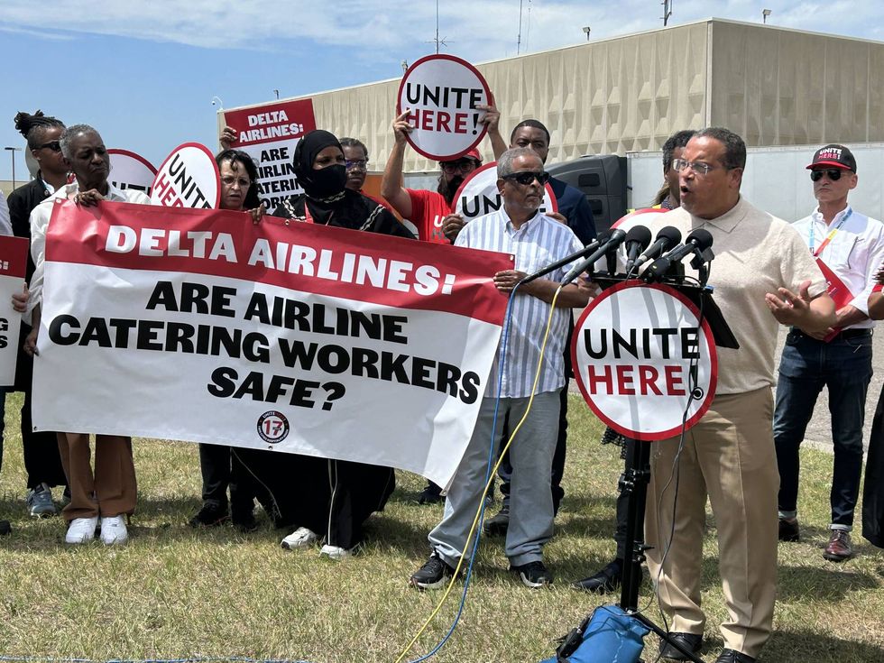 MSP Airport Catering Workers Protest Over What They Call Unsafe Working ...