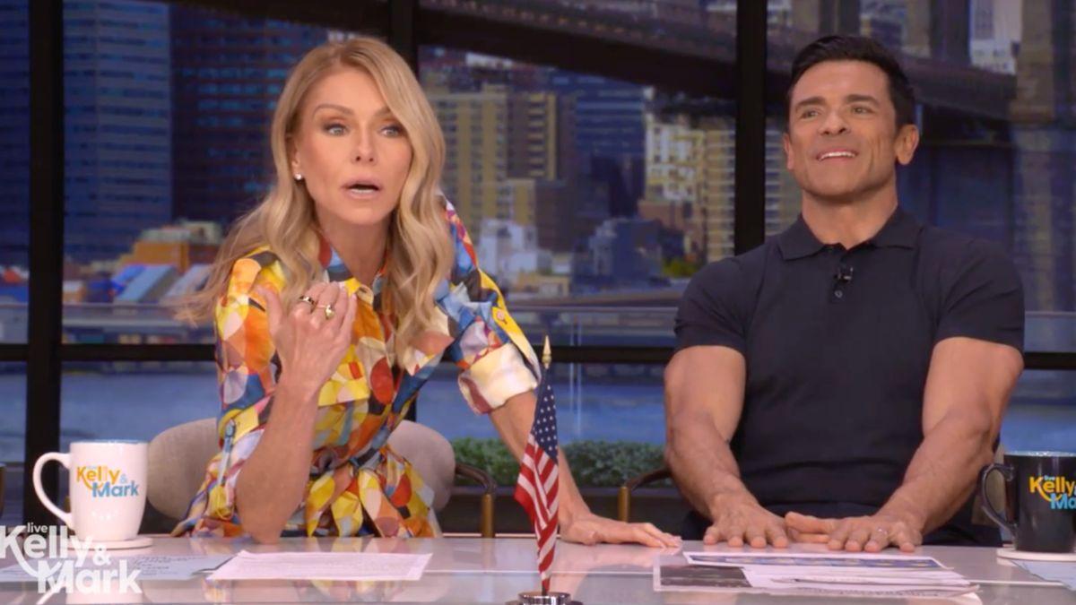 Kelly Ripa proves 'old people can stay up all night' as she and Mark ...