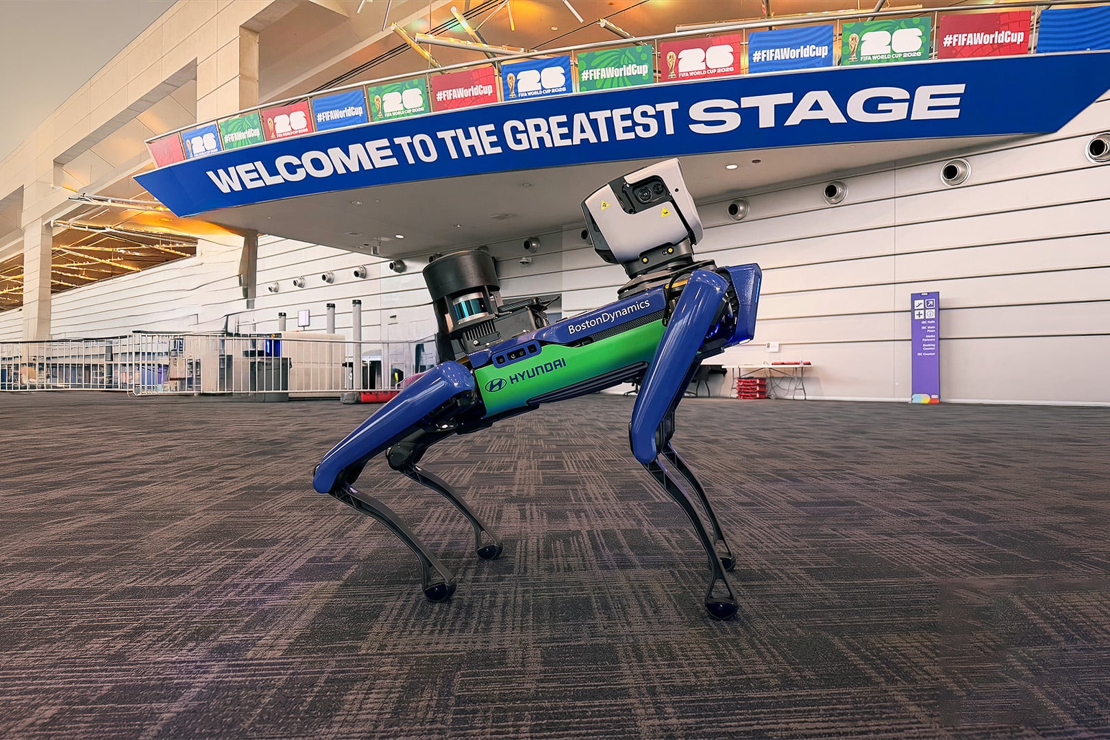 Los perros robot de Hyundai proporcionarán seguridad en los estadios de ...