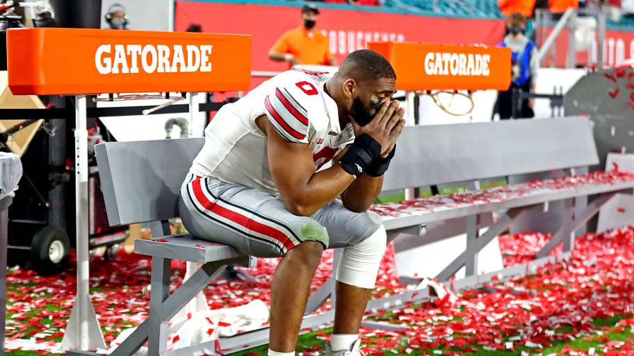 Former Ohio State football player pleads not guilty in domestic ...