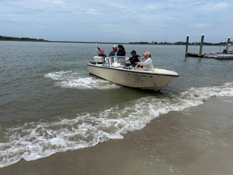 Volunteers search Tybee marshlands for missing dog after duplex fire