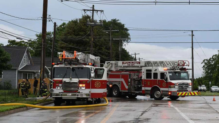 Residents displaced after basement fire in Bloomington