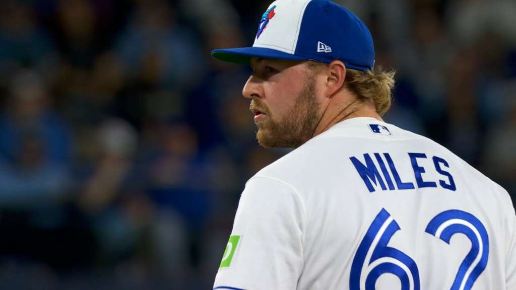 MLB in brief: Spencer Miles in the bullpen | Addison Barger making progress