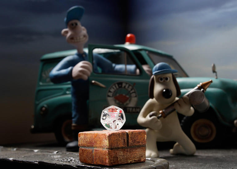 Cracking news Gromit! New Royal Mint 50p coin celebrates 50 years of ...