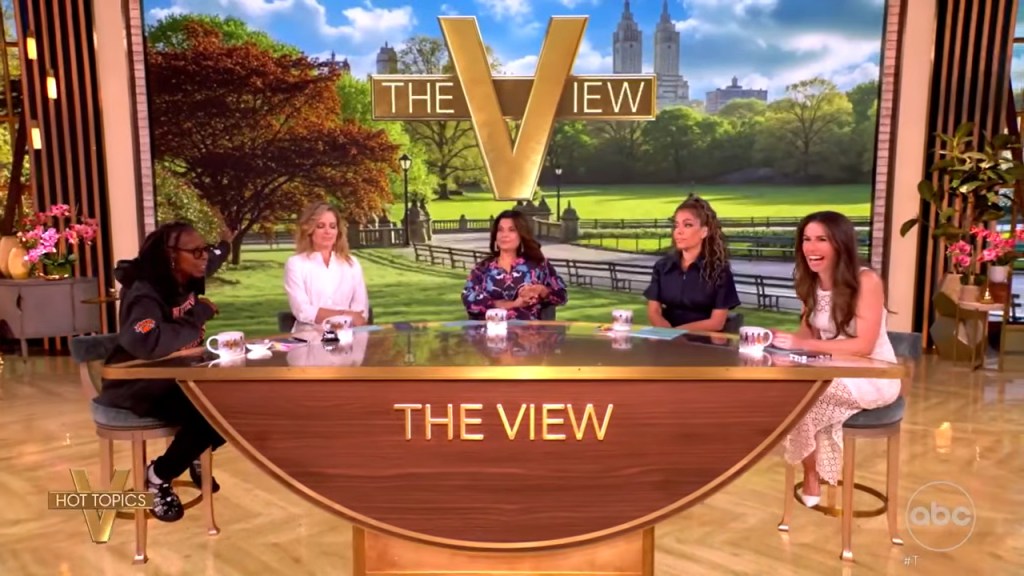 ‘The View’ host Whoopi Goldberg offers rare defense of Trump: ‘Anybody ...
