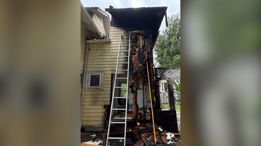 Northwest DC house fire displaces woman, girl