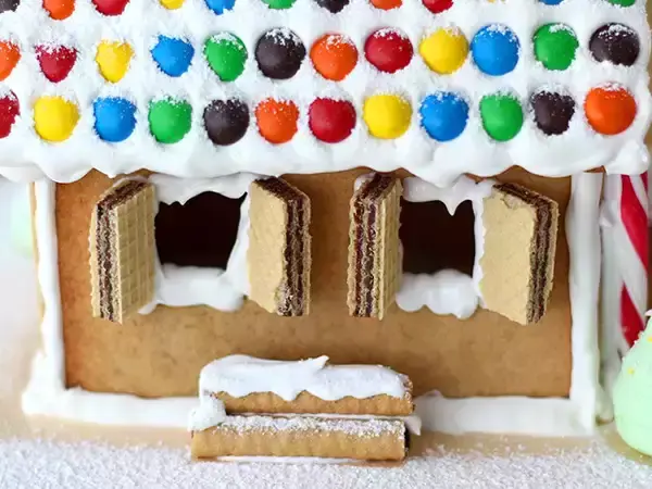 Gingerbread house for Christmas