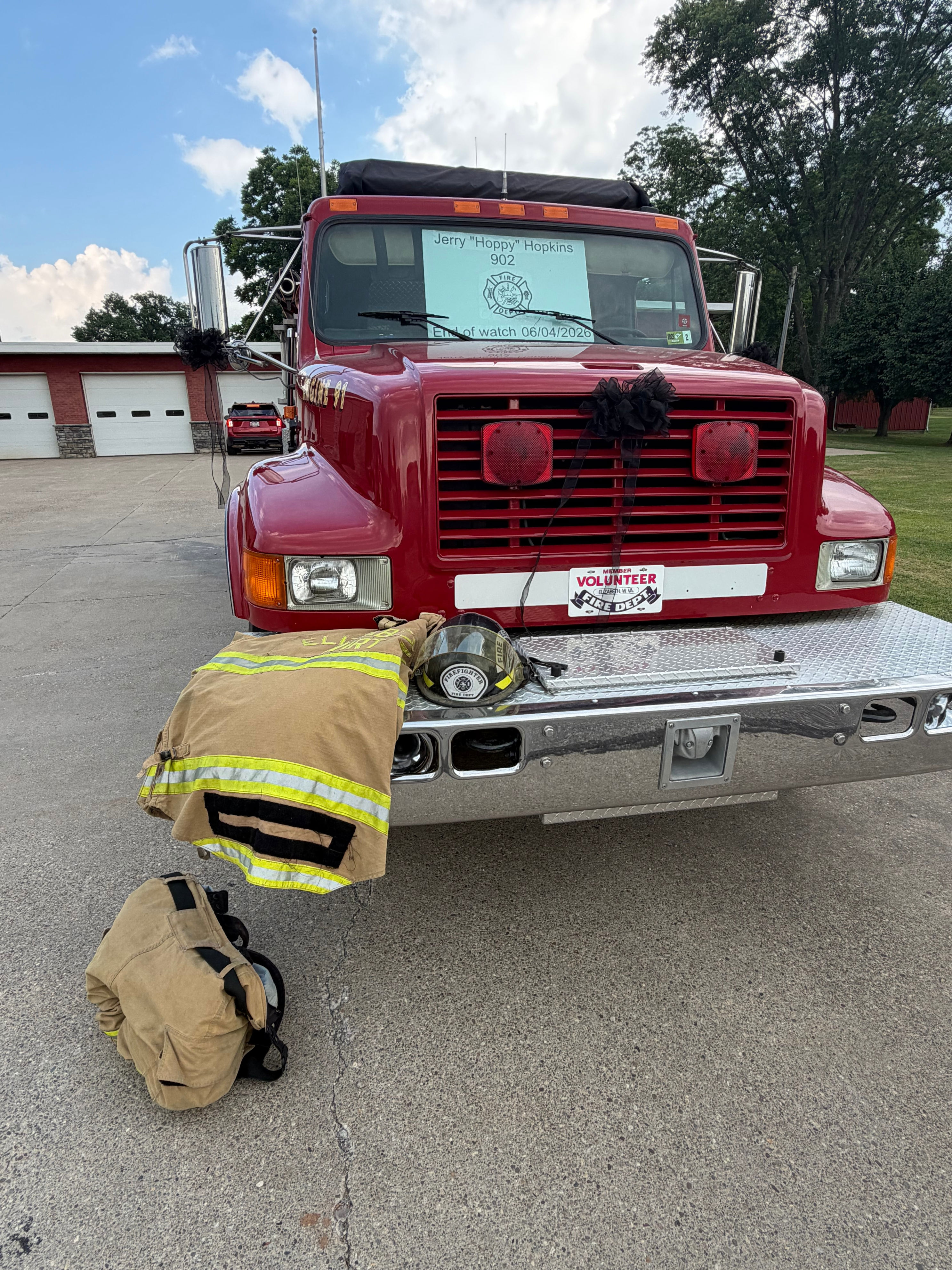 Former Elizabeth-Wirt Volunteer Fire Department assistant chief passes away