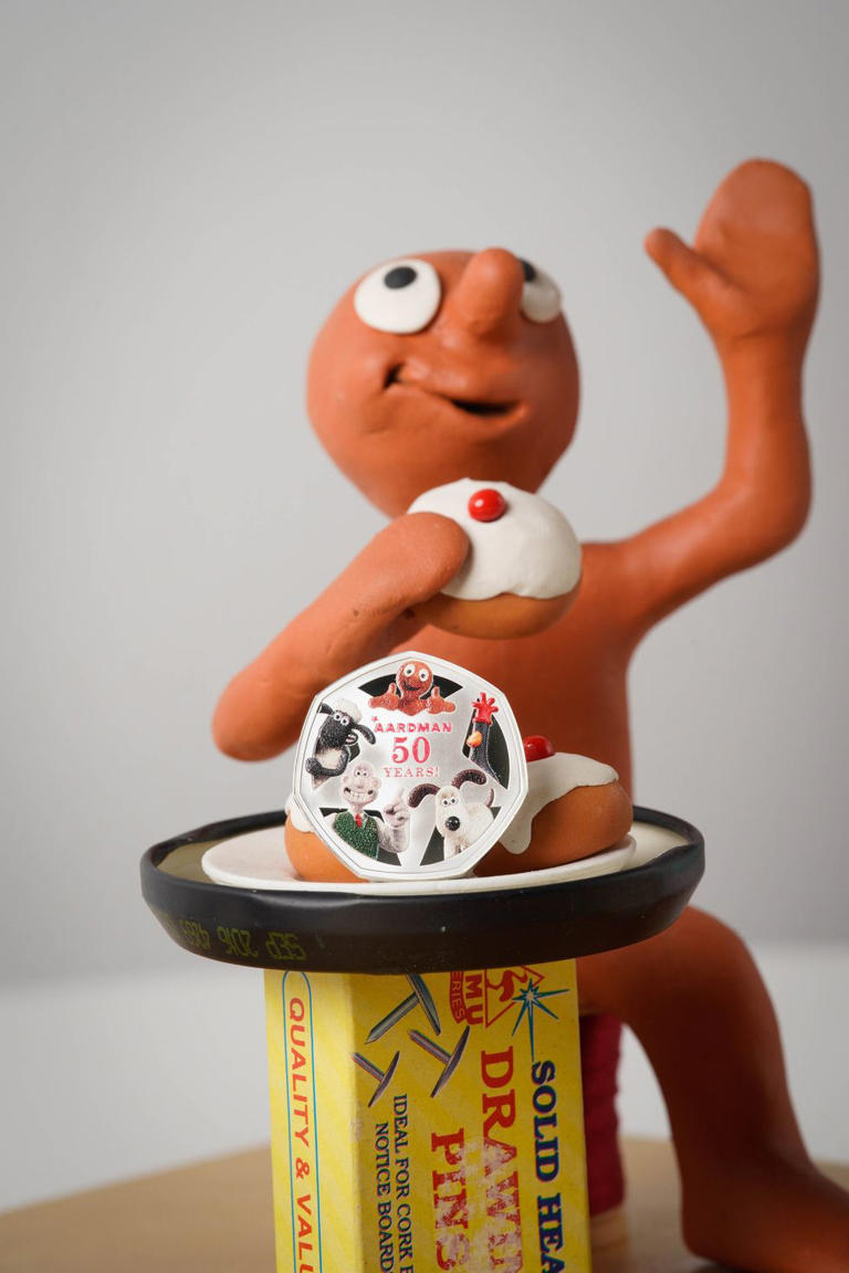 Cracking news Gromit! New Royal Mint 50p coin celebrates 50 years of ...