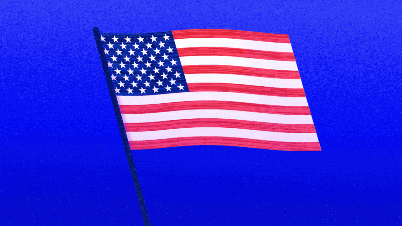 How to hang the American flag properly