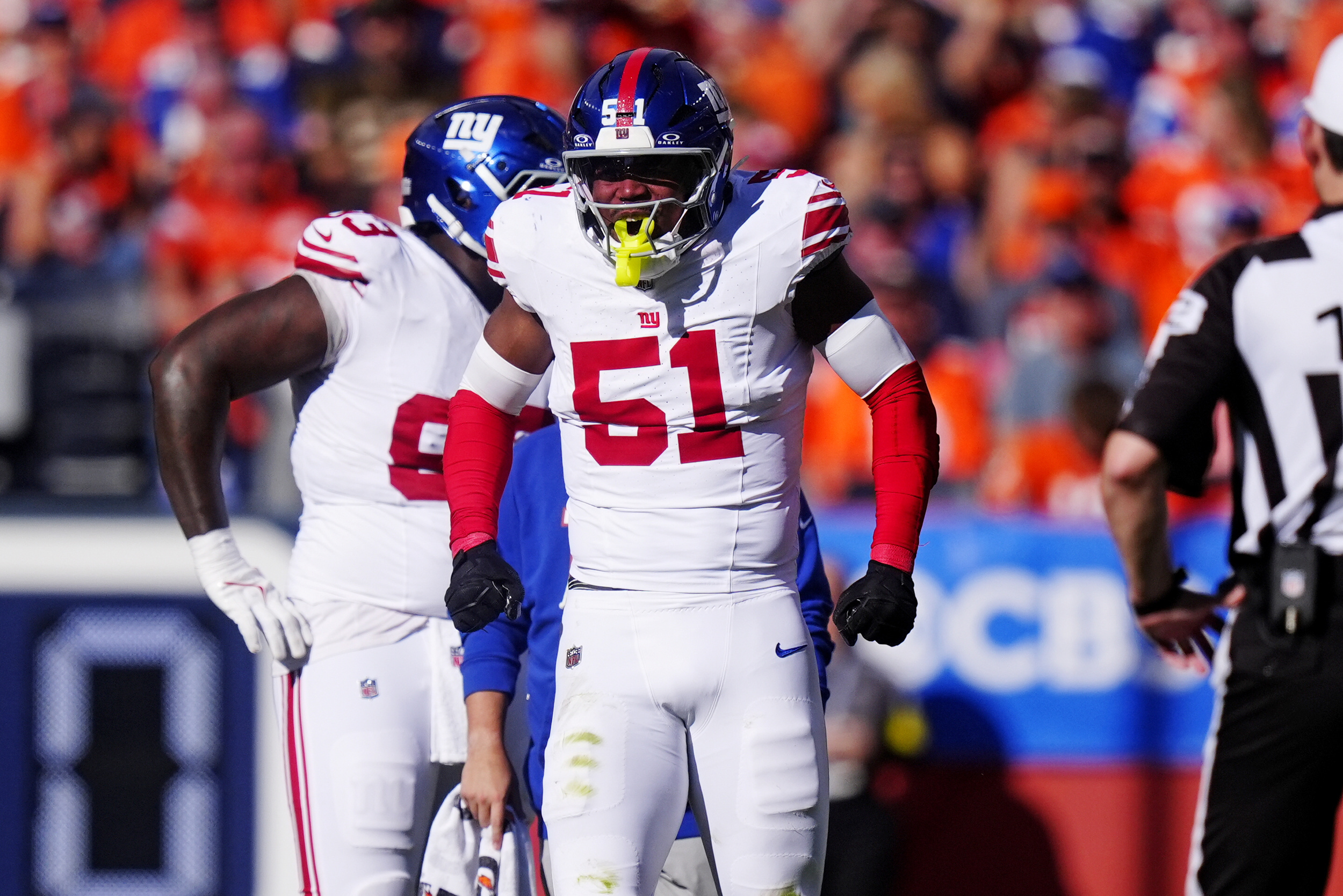 Giants' John Harbaugh gives update on Abdul Carter injury