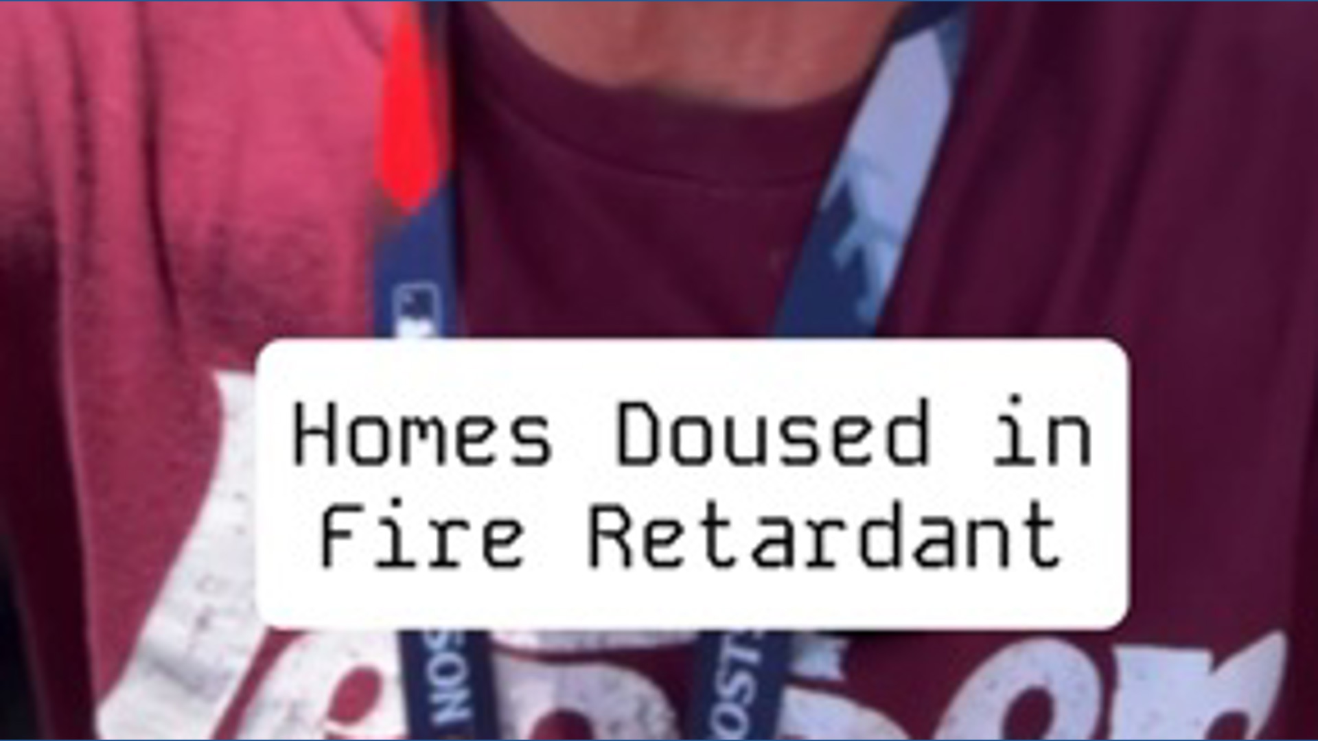 Sorrento Valley homes doused in fire retardant