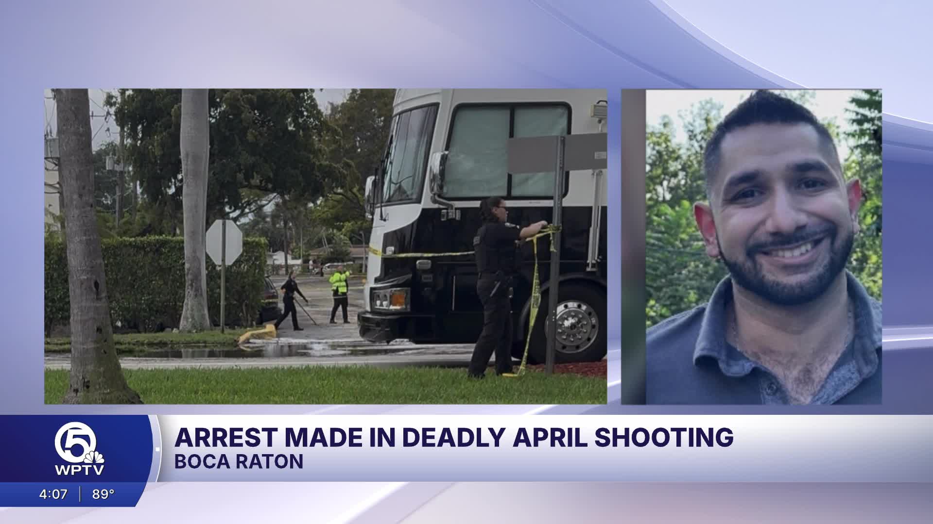 Man arrested in fatal Boca Raton parking lot shooting