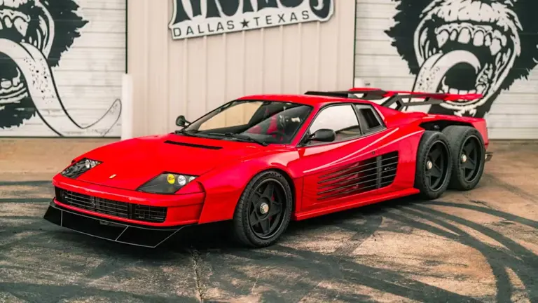 Gas Monkey's six-wheel Ferrari almost died in another shop's hands ...