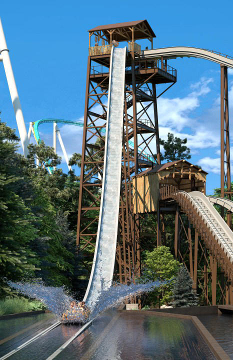 North Carolina theme park announces water ride with world’s tallest drop